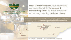California Commercial Construction – Wells Construction